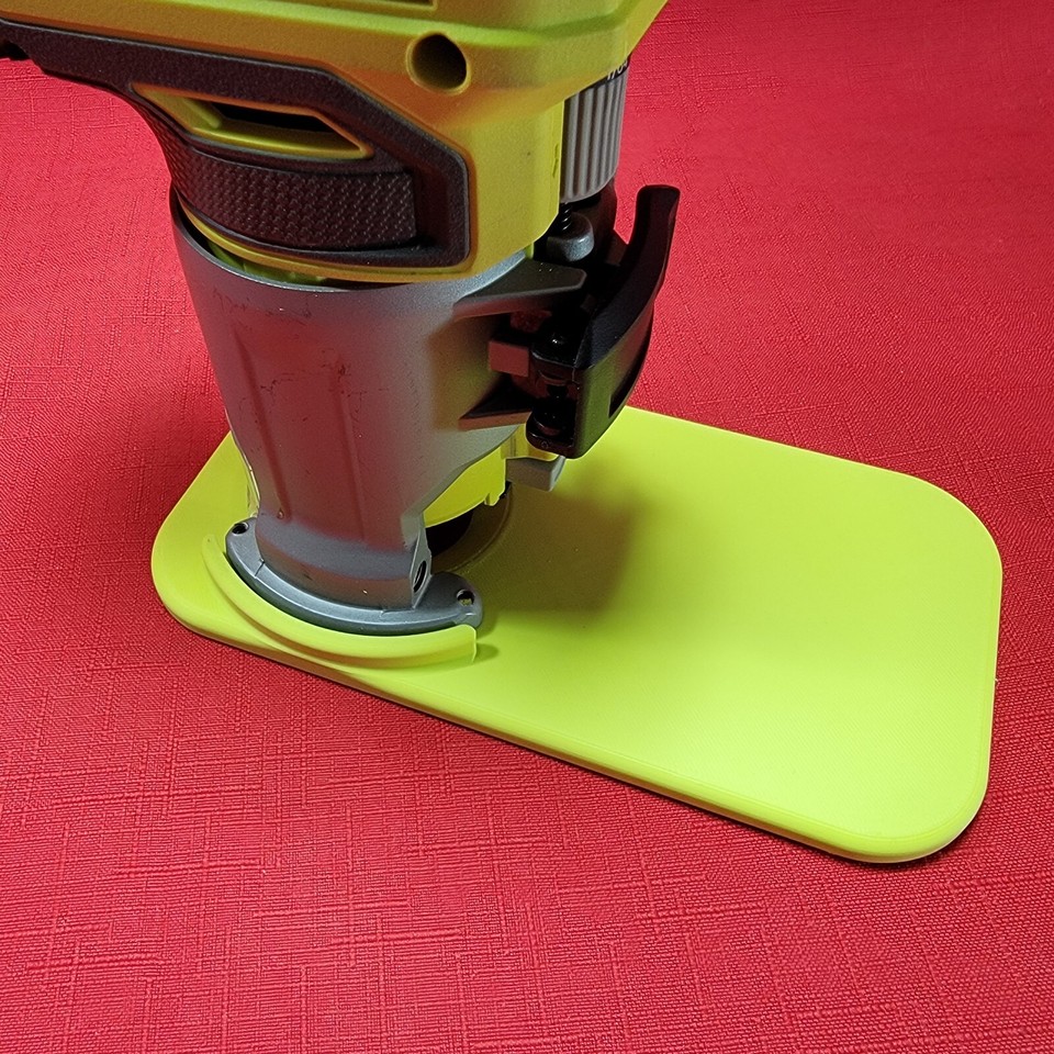 Ryobi Compact Trim Router Base Plate -Woodwork PCL424 | eBay