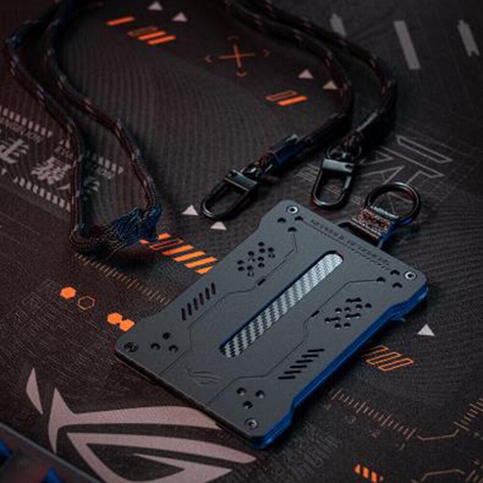 Original ASUS ROG Aluminum Frame Business Work ID Card Holder Case with ...