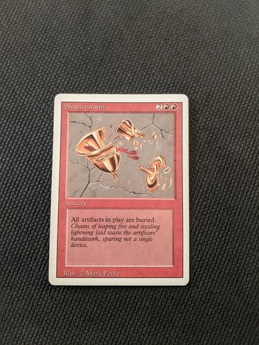 Shatterstorm Card 1994 Revised Edition Magic the Gathering Pack Fresh ...