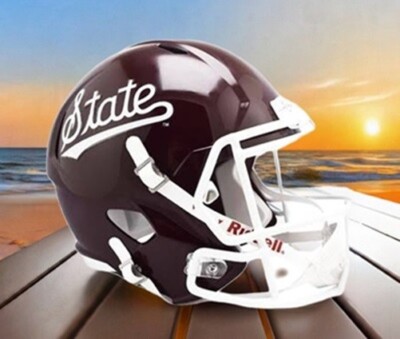 Mississippi State Bulldogs Full Size Riddell Replica Script Football ...