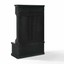 Black Finish Wooden Hall Tree Coat Rack Hat Hooks Storage Stand ...