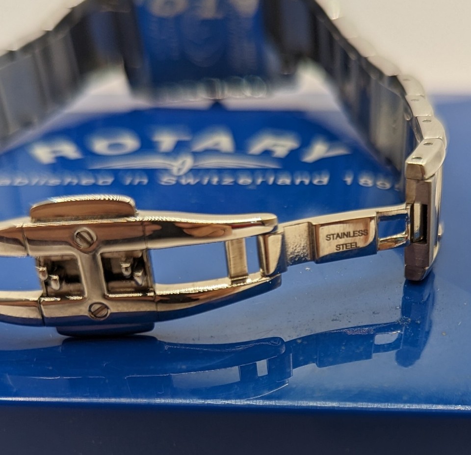 Rotary Revelation Two-Sided Reversible Wristwatch ref. 11963 | eBay