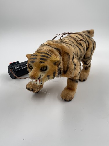 Vintage 1950s Marx Made In Japan BATTERY OPERATED Bengal Tiger VTG | eBay