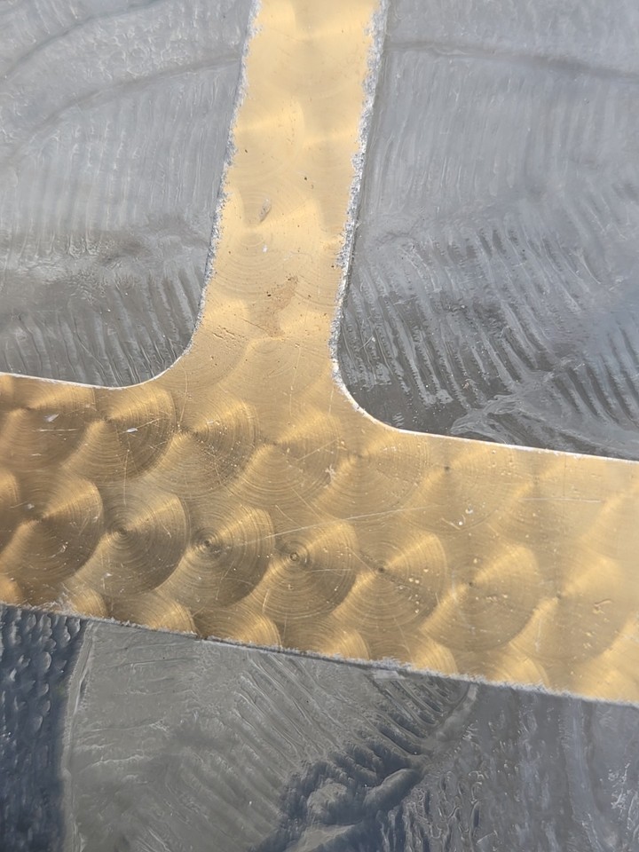 1970-1981 Firebird Trans Am console shifter plate with Gold Engine Turn ...