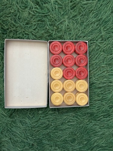 Crisloid Bakelite Catalin Checkers Marbled Backgammon Game Pieces Set 30 Vintage | eBay