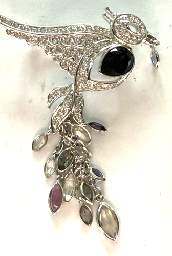 SWAROVSKI PHOENIX Bird Brooch Pin | eBay