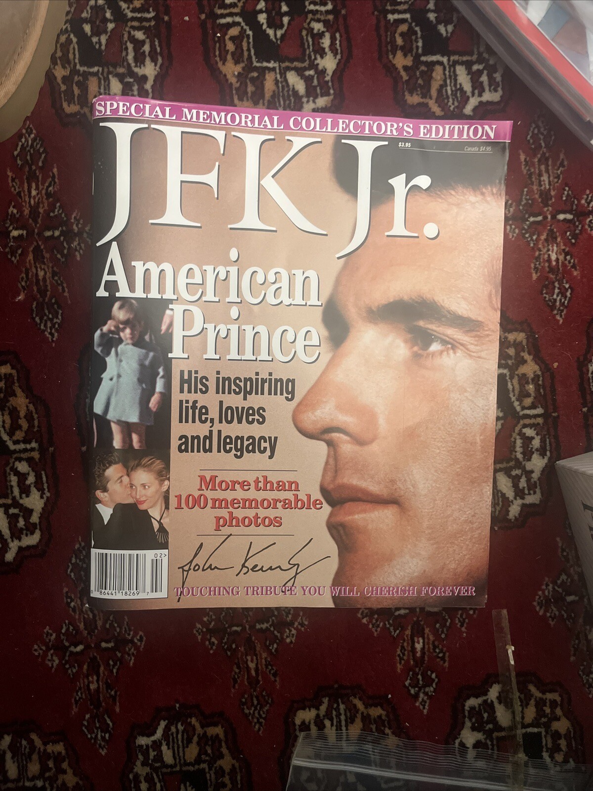 JFK JR MAGAZINE AMERICAN PRINCE SPECIAL MEMORIAL COLLECTORS EDITION | eBay