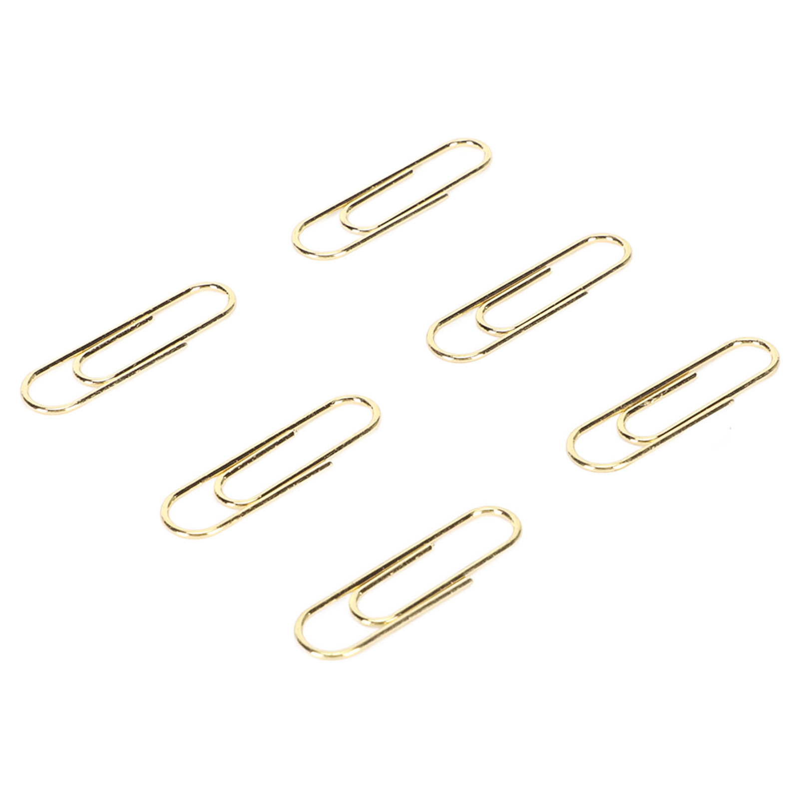 1.1in 100pcs Paper Clips Increased Slip Resistance Metallic Paper Clips ...