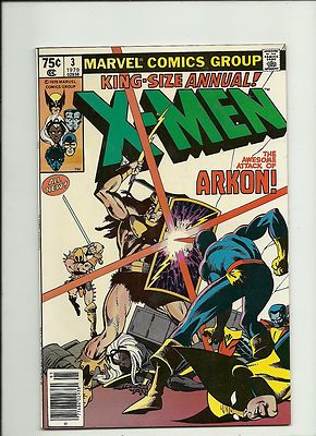 X-MEN ANNUAL #3 1979 MARVEL AKRON! BRONZE AGE COMIC BOOK NICE FN/VF | eBay