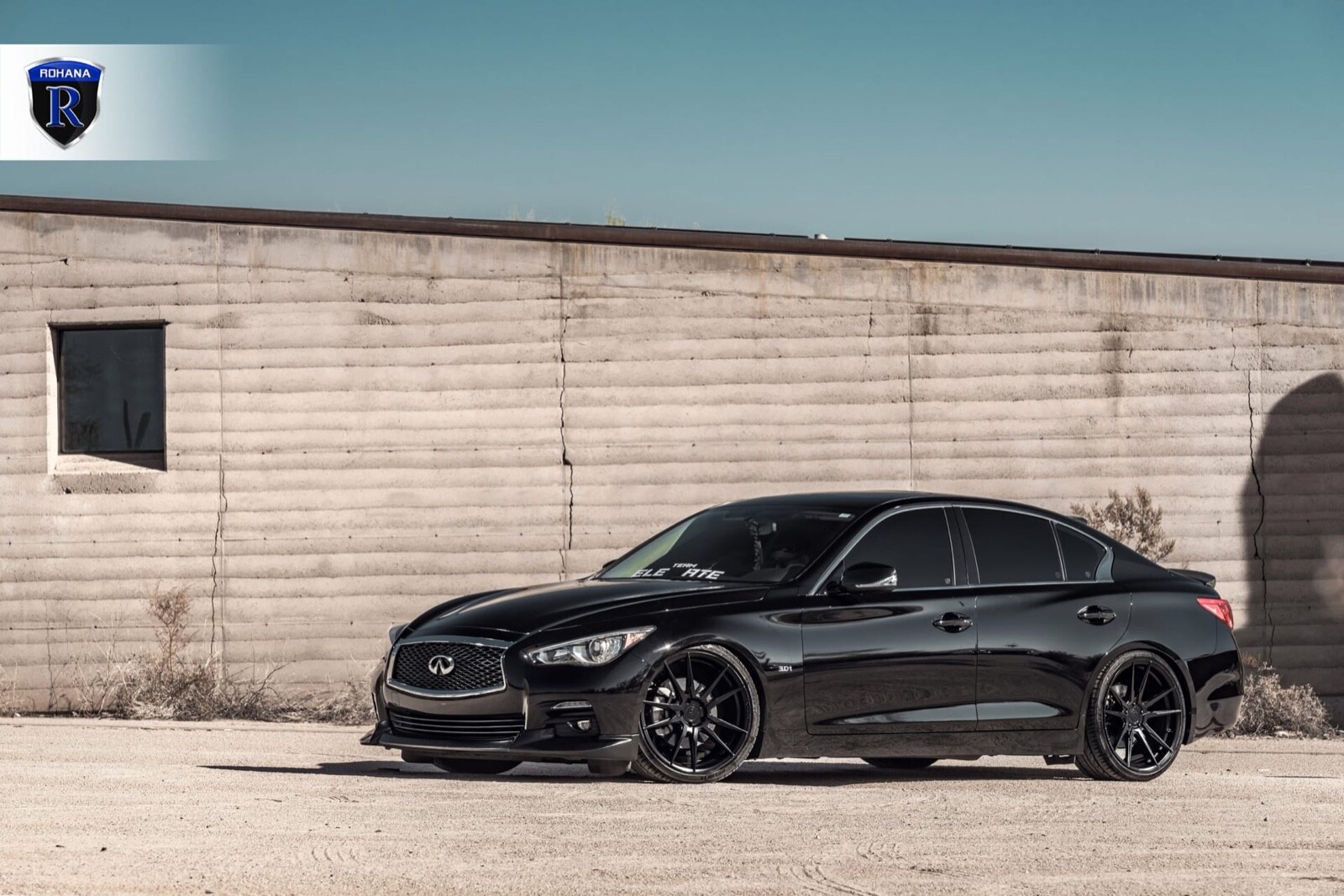 19” ROHANA RFX2 MATTE BLACK CONCAVE WHEELS RIMS FOR G35 G37 M35 M37 Q50 ...