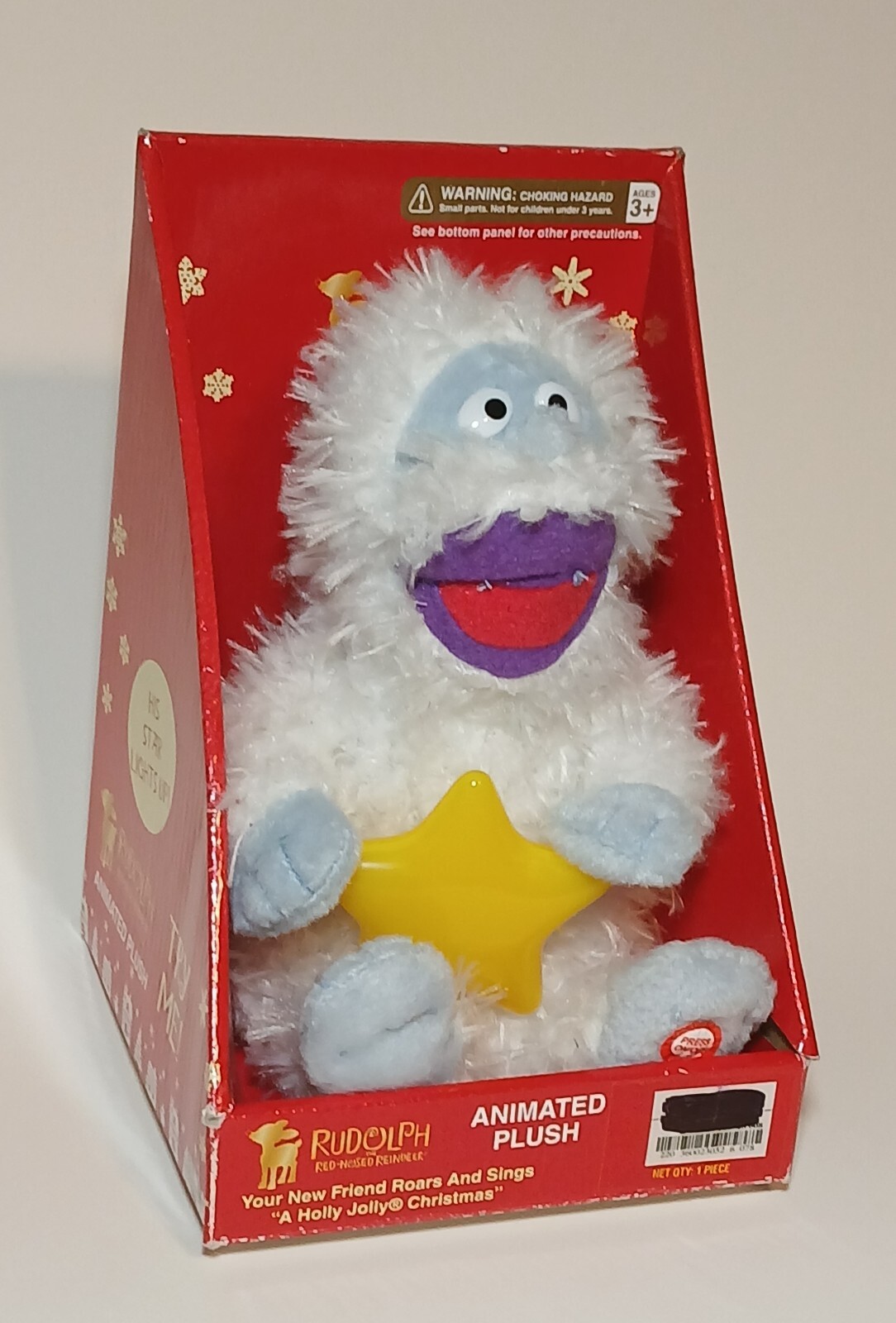 Gemmy Rudolph's Bumble Figure - Animated & Musical - Star Lights Up ...