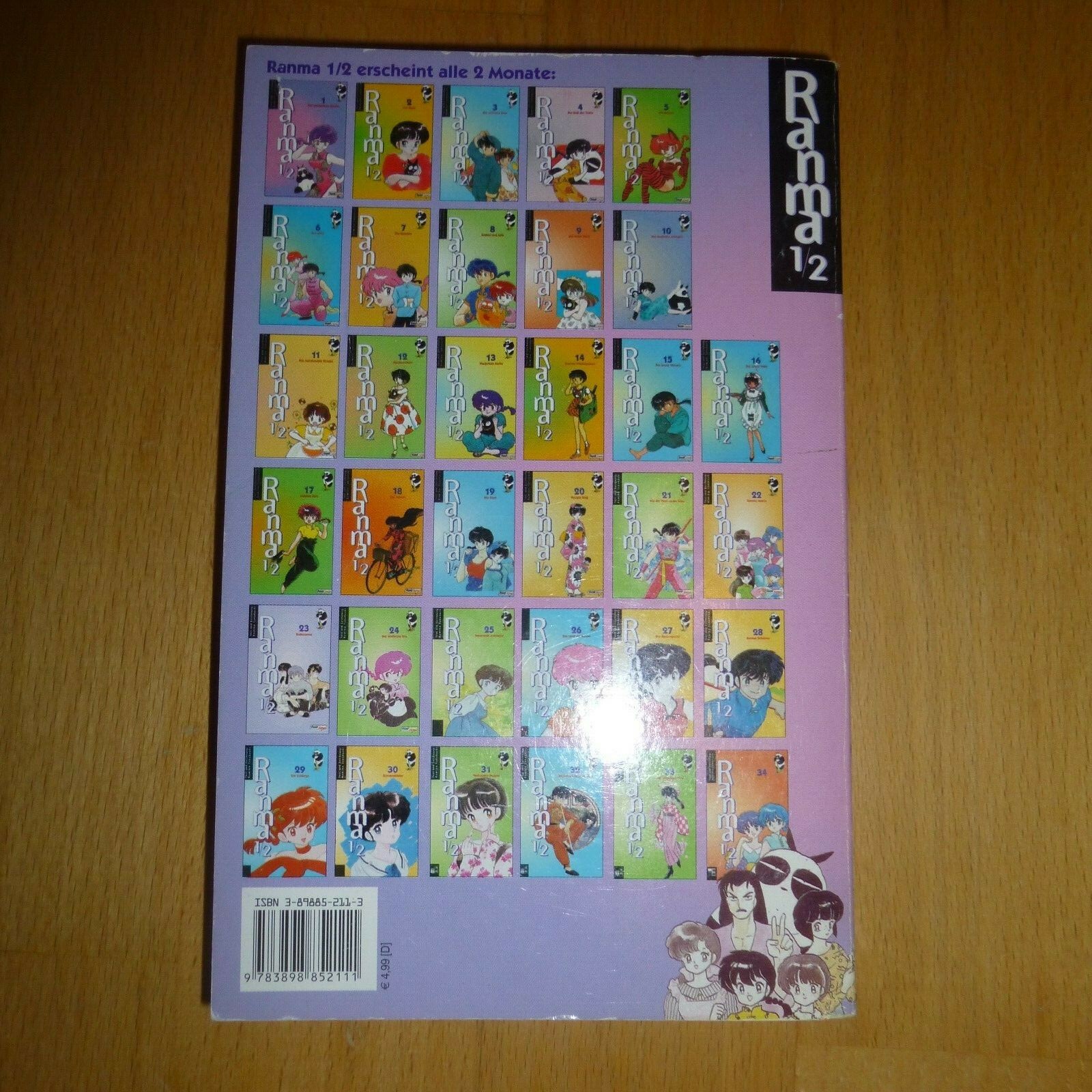 Ranma 1/2 Bd. 5 Manga EMA Manga RAR SELTEN Rumiko Takahashi | eBay