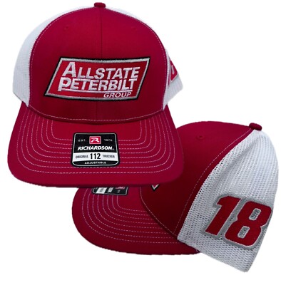 Sammy Smith Nascar Pit Crew Hat JGR All State Peterbilt Group ...