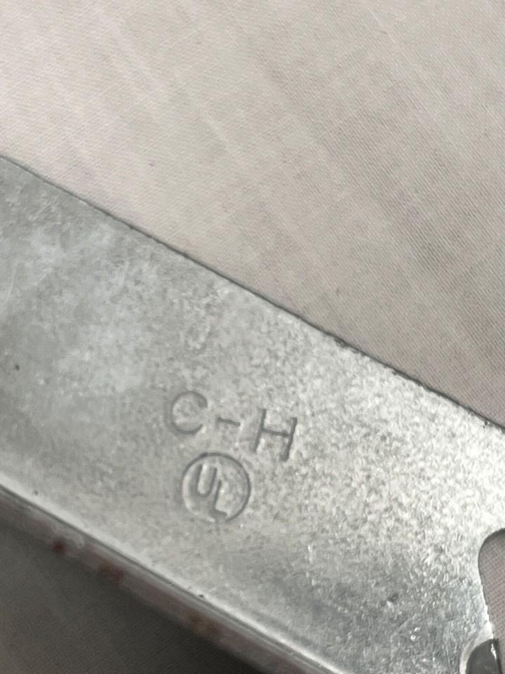 Hubbell 786.. 2" Mud Ring Tile Ring 2" Raised Plaster Ring Steel City ...