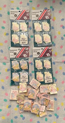 Vintage EASTER MINI BAGS w/Handles Hobby Lobby Stores 1.5"x1” Mini Gift ...