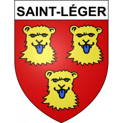 Saint-Léger 62 ville sticker blason écusson autocollant adhésif | eBay