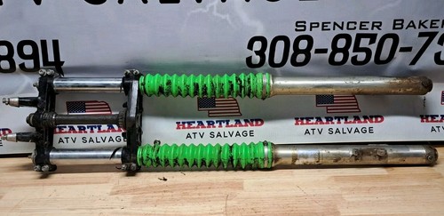 1984 KAWASAKI KX125 KX 125 Front Forks Shock Suspension Triple Tree ...