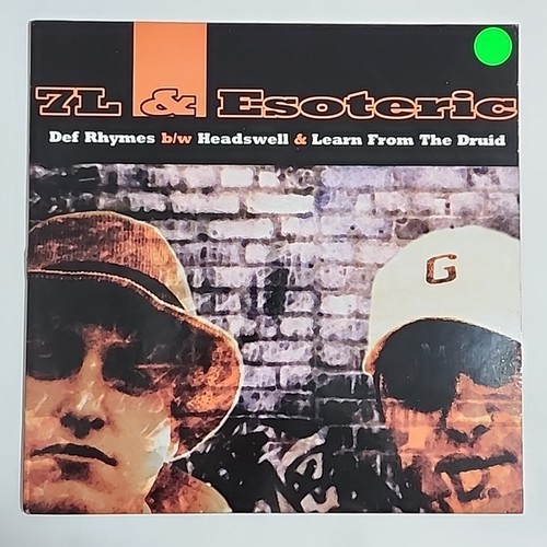 7L & ESCOTERIC - 'Def Rhymes' 12" Vinyl Single Record 1998 U.S ...