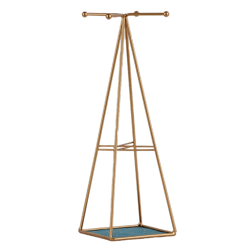 Ins High-End Jewelry Rack Pyramid Earrings Necklace Storage Rack ...