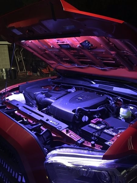 Toyota Tacoma / 4-Runner ......... LED hood light kit .. FITS ALL YEARS ...