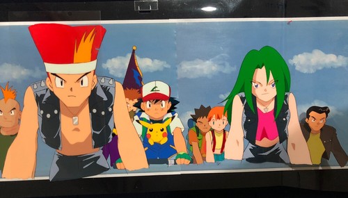 Pokemon Anime Cel - Season 1 - Episode 36 Huge Pan Cel And Douga | eBay