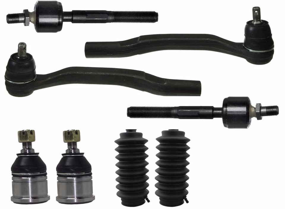 8Pc Kit Inner Outer Tie Rod Ball Joint Bellow Boot for Accord Odyssey ...