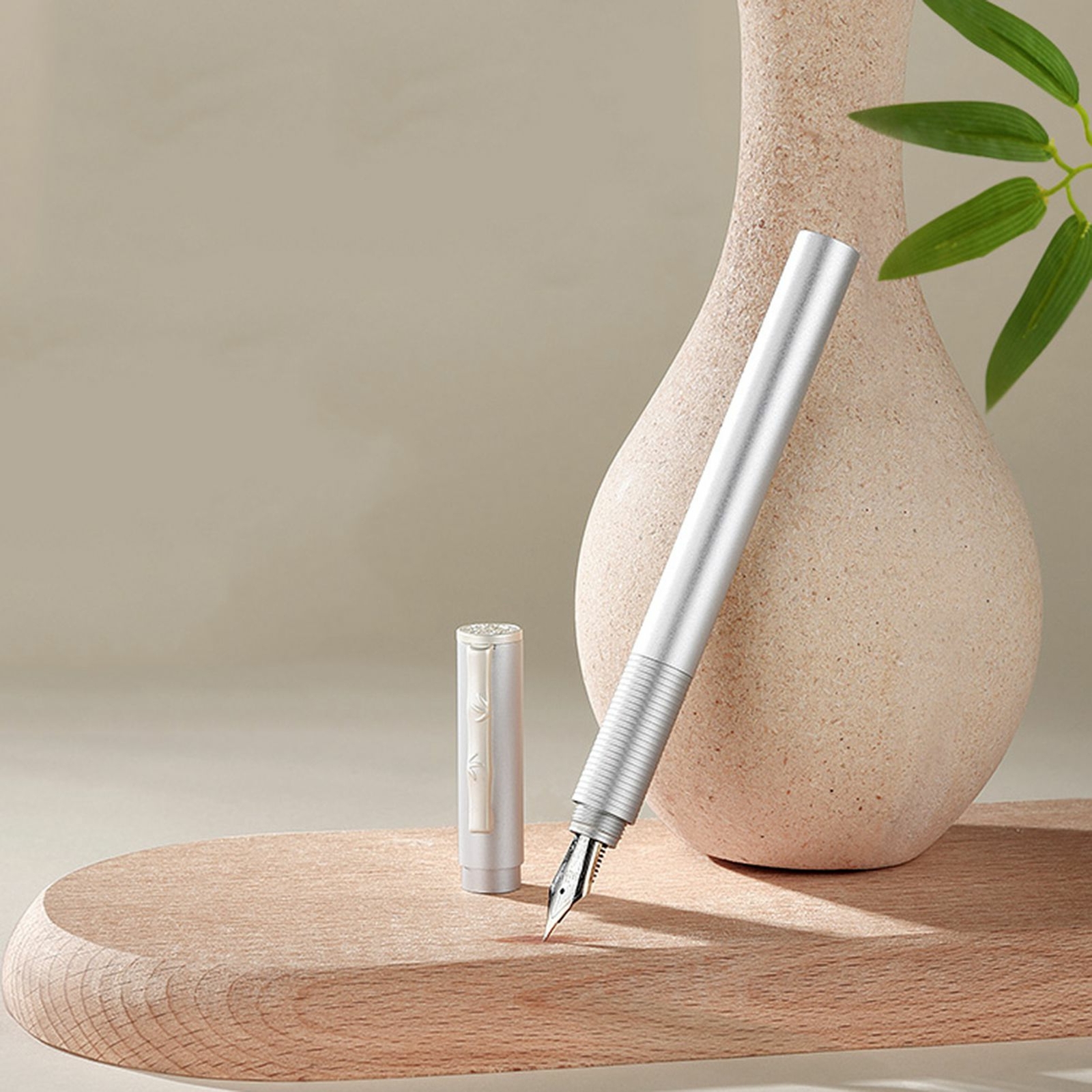 Hongdian H3 Aluminum Alloy Fountain Pen Iridium EF/0.38mm Nib Writing ...