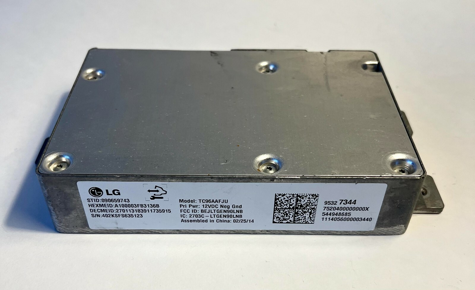 2013 2014 2015 Chevrolet Spark ONSTAR Communication Module Computer for ...