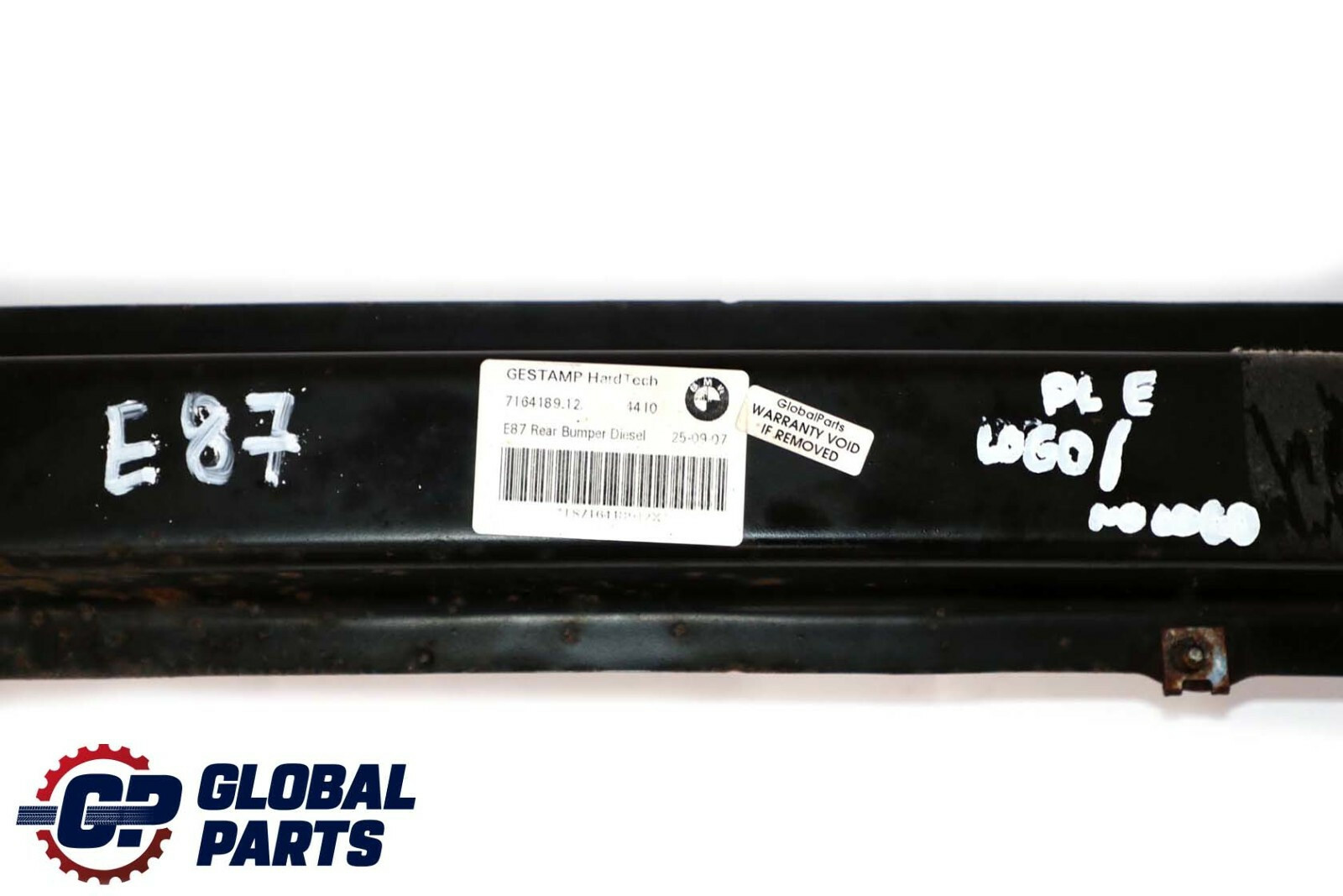 BMW 1 Series E81 E87 LCI Rear Bumper Carrier Support Crash Bar ...