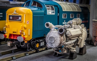 Class 55 Deltic Detailed Power Unit - OO Gauge | eBay