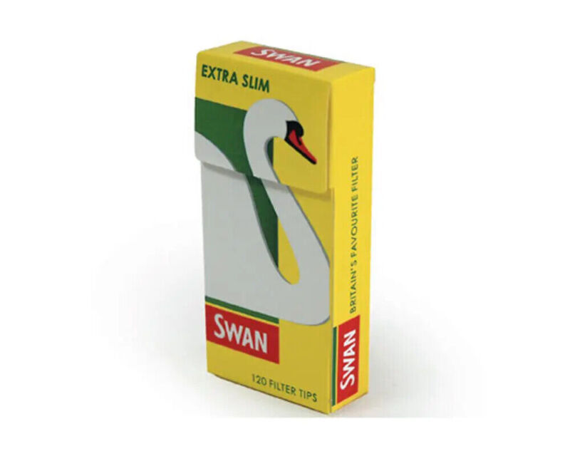 Swan Filters Tips Extra Slim Ultra Graphite Long etc Smoking Cigarette ...