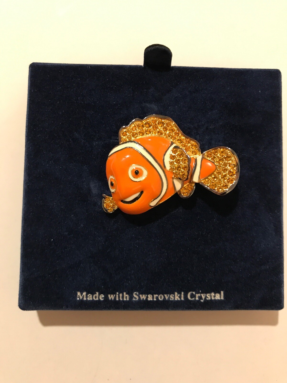 Disney Swarovski Finding Nemo Pin Brooch LE Of 1000 W/Box | eBay