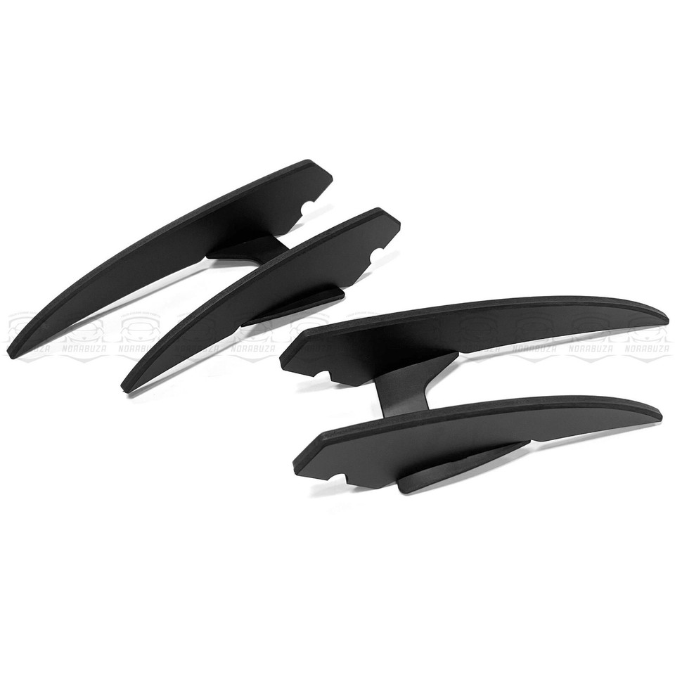 Devil's Claws Front Bumper Canards for Kia Stinger V.2 [Matte Black] US ...