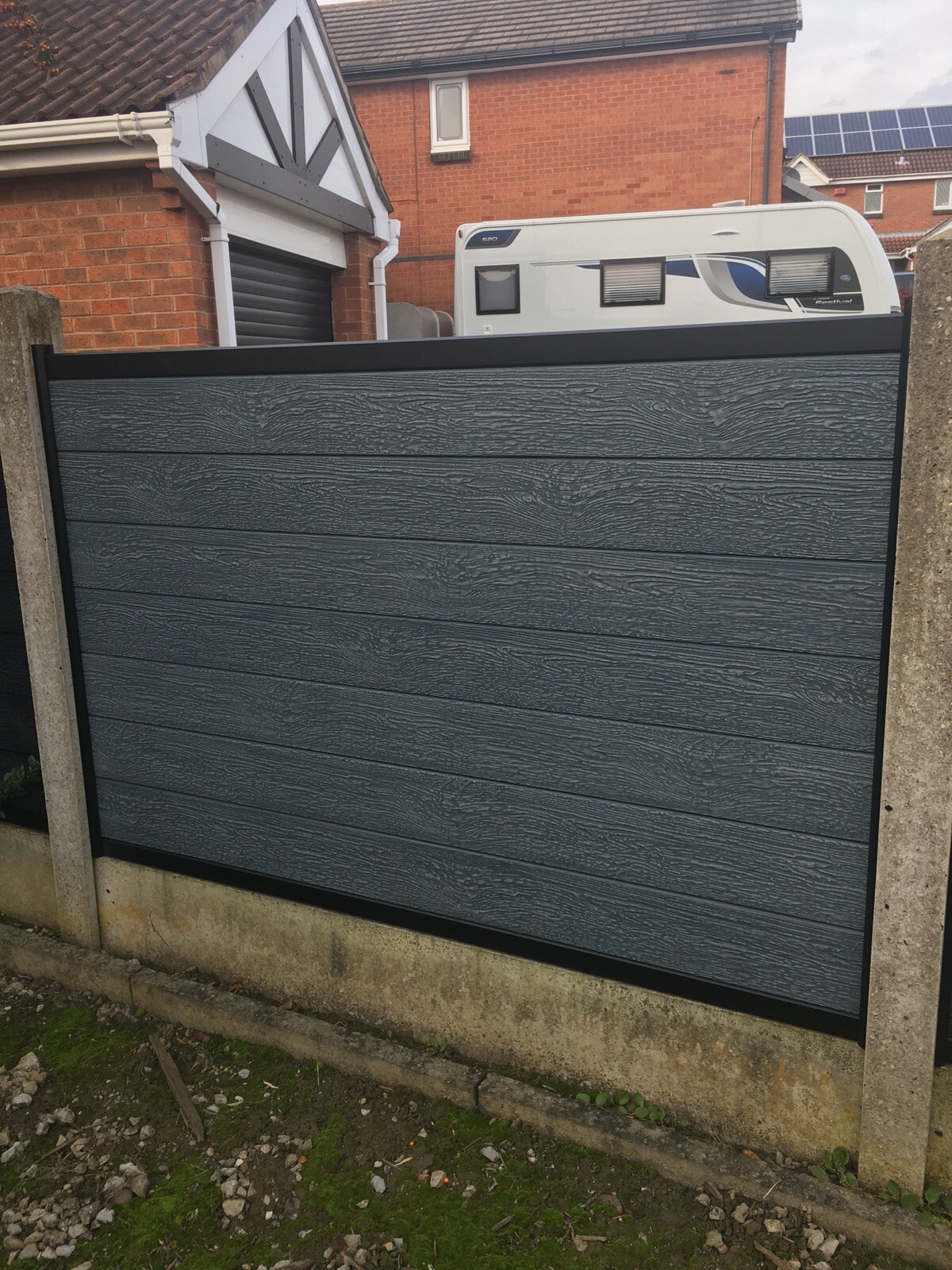 Finch Composite Fencing - Anthracite Grey, Chocolate, Light Grey and ...