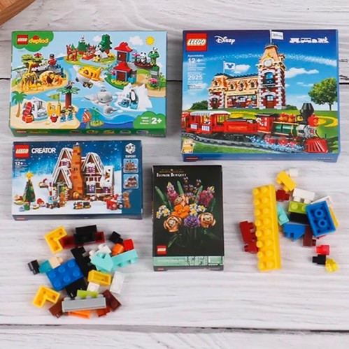 Christmas Elf Mini Building Blocks Set Lego-like Pieces and Boxes ...