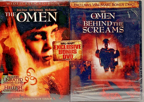 The Omen and the Omen Behind the Screams, DVD Movies | eBay