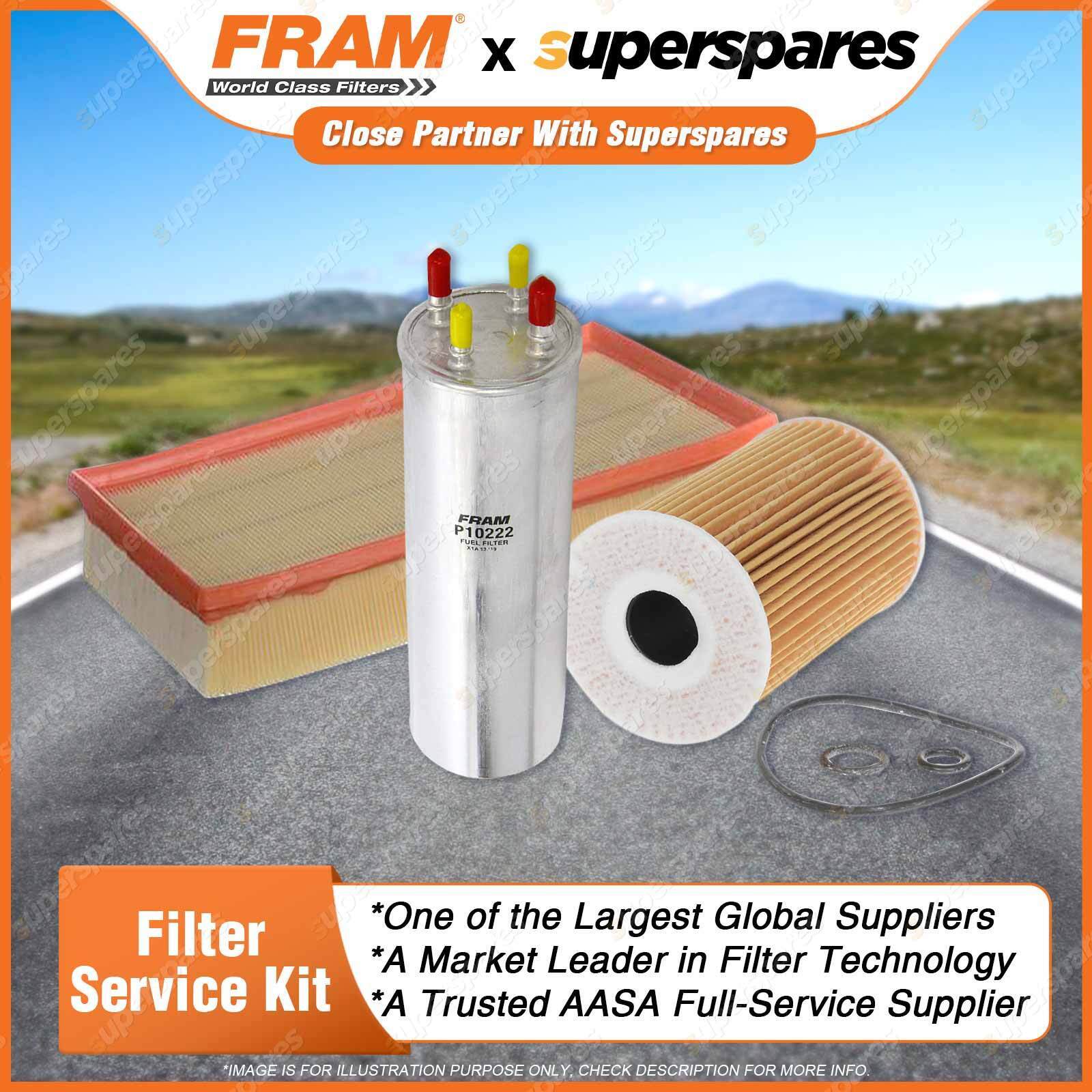 Fram Filter Service Kit Oil Air Fuel for Volkswagen Caravelle Multivan ...