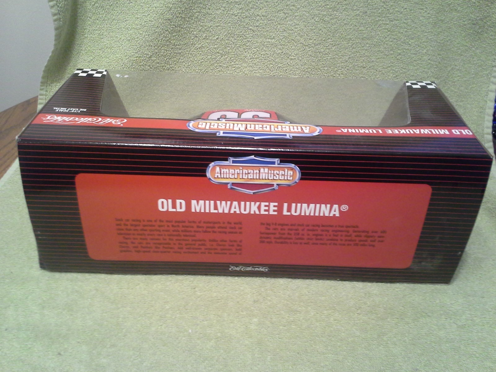 1995 Ertl American Muscle ANDY BELMONT #95 Old Milwaukee 1/18 Nascar ...