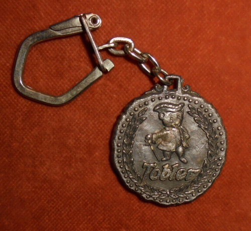 Porte-clés TOBY Jolie Mascotte Chocolat TOBLER - OURSON Très stylé ...