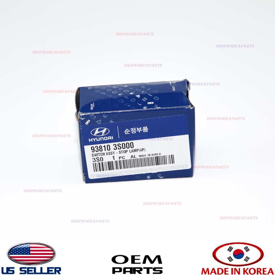 Genuine Brake Stop Light Lamp Control Switch OEM Hyundai Kia *See ...