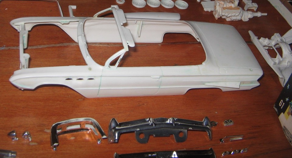 AMT 1961 Buick Invicta Convertible Kit # K-511 Annual Disassembled in ...