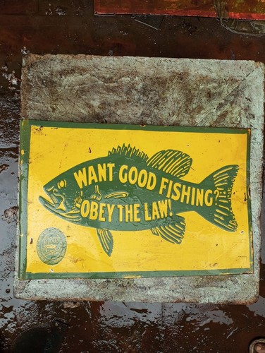PORCELIAN OBEY THE LAW ENAMEL SIGN SIZE 18X12 INCHES | eBay