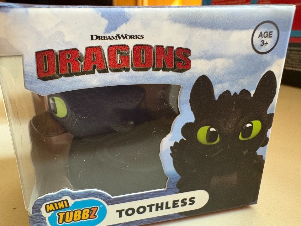TUBBZ Mini Cosplaying Rubber Duck How To Train Your Dragon: Toothless ...