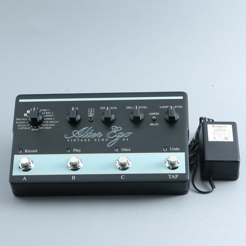 TC Electronic Alter Ego Vintage Echo X4 Delay Guitar Effects Pedal P ...