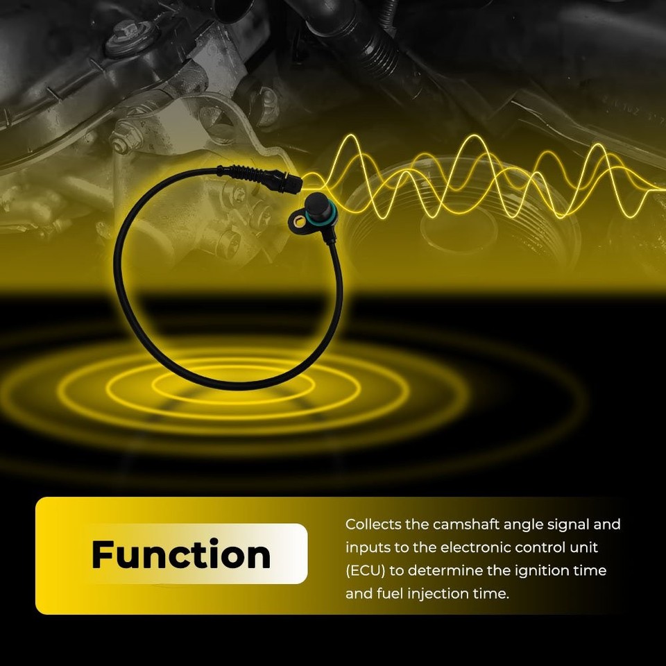 2x Intake Exhaust Cam Camshaft Position Sensor For 99-06 BMW 323I 325I ...