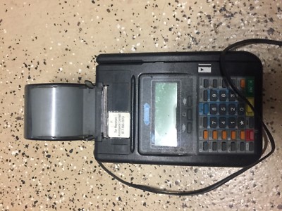 Hypercom T7Plus Credit Card Machine with Power Supply | eBay