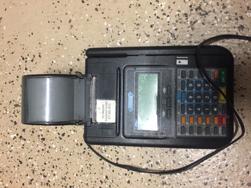 Hypercom T7Plus Credit Card Machine with Power Supply | eBay