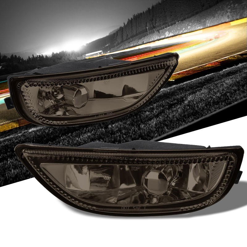 Smoke Lens Front Bumper Fog Light Lamp+Bulb For Toyota 01-02 Corolla ...