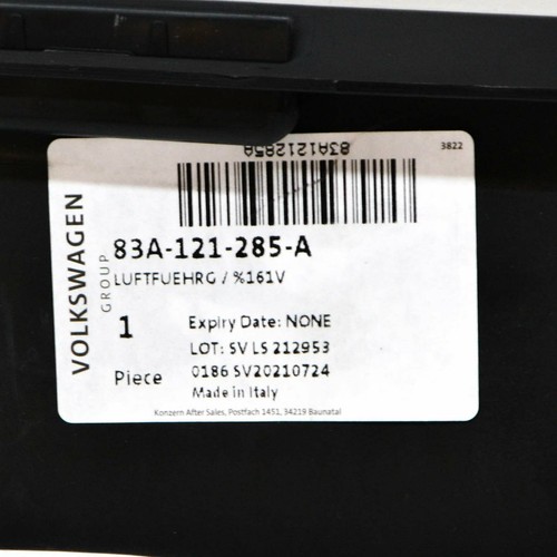 NEW AUDI Q3 F3 FRONT UPPER AIR DUCT RADIATOR SUPPORT BAFFLE 83A121285A ...