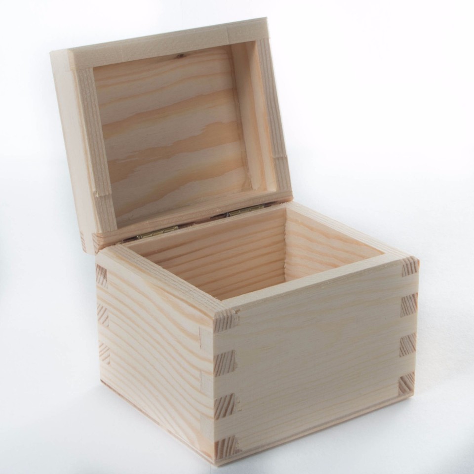 SELECTION of 150 Small&Medium Wooden Boxes/Memory Chest Crate/Craft ...